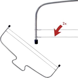 Städter Ersatzdraht, Edelstahl, Silber, 32 x 30 x 30 cm