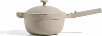 Our Place Mini Perfect Pot | 2,5 Qt Keramiktopf mit Deckel und Spatel | Patentiertes 8-in-1, PFAS-freies, ungiftiges Kochgeschirr | Induktions- und ofenfest bis