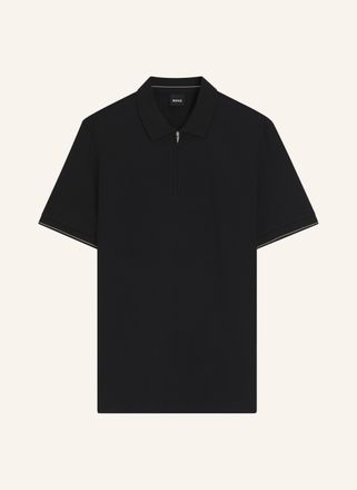 HUGO BOSS Polo C-Pei 90 Regular Fit schwarz