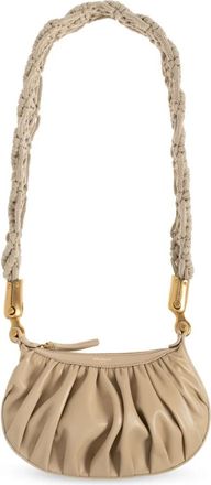 Balmain Femme, Sacs, Beige, Taille: ONE Size &Eacute;b&egrave;ne Mini Shoulder Bag