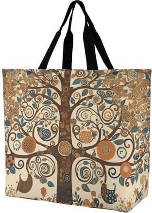 Generic Arbre De La Vie Sac Cabas L&eacute;ger Sacs De Courses Grand Sac Fourre Tout Pour Travail Plage Shopping
