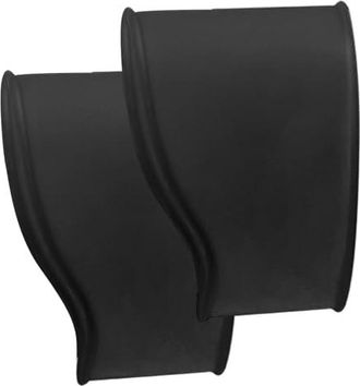 Generic Housses en dentelle pour crampons de football | 2 bandes de dentelle en silicone pour football, bande de dentelle jeune, protection en dentelle, bande