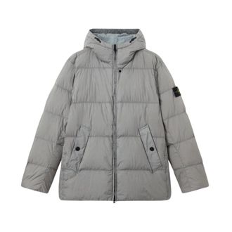 Stone Island Daunenjacke - - Jackets - Herren - Grau - XL
