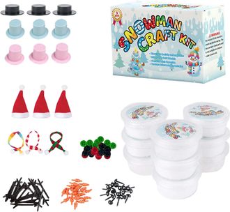 Generico Bastelset f&uuml;r, Lehm, kreatives Spielzeug f&uuml;r Kunst, DIY | -Bausatz f&uuml;r Kinder von 3 bis 8 Jahren, M&auml;dchen, Studenten, Jugendliche, FA