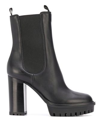 Gianvito Rossi bottines chelsea classiques - Noir