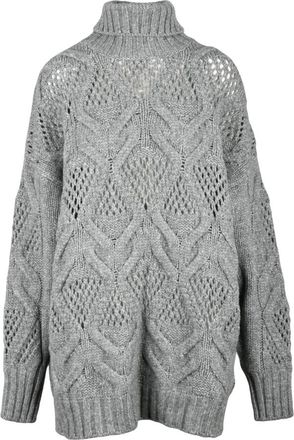 Sportmax Damen, Strickwaren, Grau, SGröße