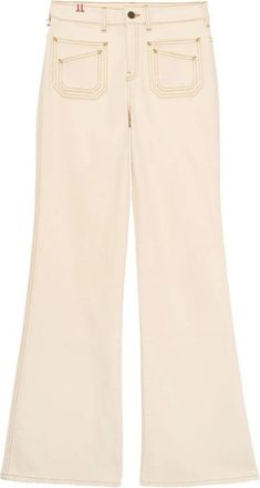 Ines De La Fressange Femme, Jeans, Beige, Taille: W32 Jeans