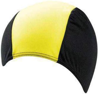 Beco Beco Herren tekstil svømmehætte Kappe, gelb/Schwarz, Einheitsgröße EU