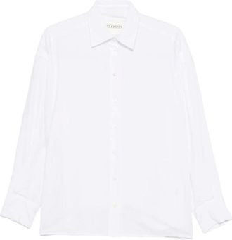 Closed Femme, Blouses et Chemises, Blanc, Taille: 40 FR Cotton Shirt