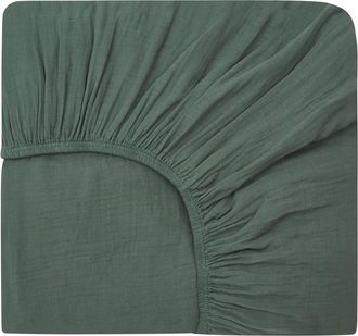 Haomy Drap-housse Dili en voile de coton Haomy