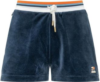 Casablanca Femme, Shorts, Bleu, Taille: 36 FR Velour Montagne Shorts