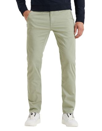 PME Legend Herren Chinohose Twin WASP Chino - Regular Fit - Blau Beige Grün, Größe:36W / 34L, Farbe:Green 6170