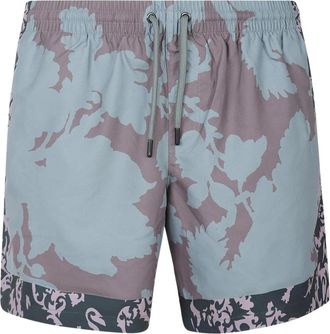Dries Van Noten Homme, Maillots de bain, Multicolore, Taille: XL Phibbs 3166 Swim Shorts