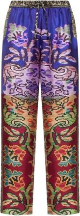 Pierre-Louis Mascia Femme, Pantalons, Multicolore, Taille: 36 FR Wide Pantalons