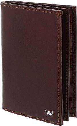 Golden Head Leder Colorado RFID Protect Ausweisetui mit Scheinfach 4476 Tabacco braun