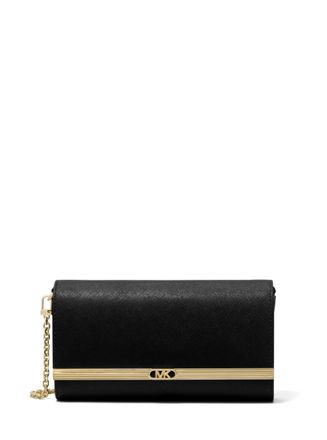 Michael Kors 30H3G8OC3L-001 LG EW CLUTCH Women BLACK Size One Size