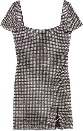 Self Portrait Robe Courte - Gris