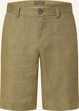 Marc O'Polo Marc Opolo Leinenshorts Reso Jogger Regular Fit gruen