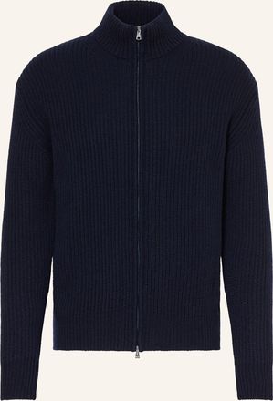 Aur&eacute;lien Strickjacke Mit Merinowolle blau