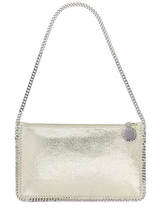 Stella McCartney Womens Shoulder Bag Falabella Silver Polyester