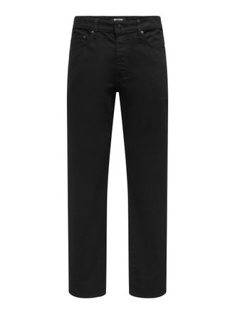 Only & Sons Male Normal geschnitten Jeans ONSEDGE Mid Rise Gerade geschnitten Jeans