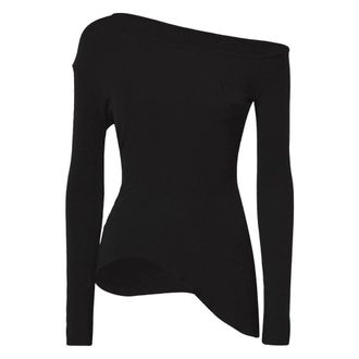 Vivienne Westwood T-shirt Orgy Shoulder - Femme - Tops - Noir - Taille: 42 FR