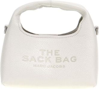 Marc Jacobs The Micro Crossbody Sack, Bag Femme, Blanc