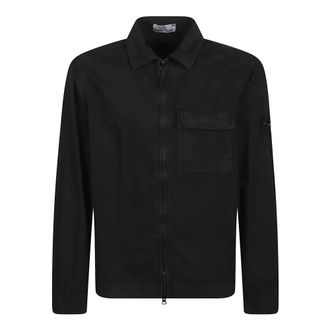Stone Island Homme, Vestes, Noir, Taille: M Veste surchemise