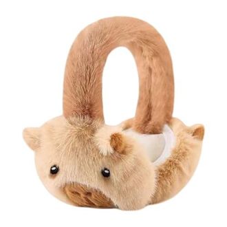 Generic Cache-oreilles dhiver - Cache-oreilles r&eacute;glables en peluche thermique, doux et unisexe | Oreilles dhiver pliables, kaki, Refer to description