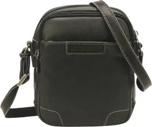 Arthur Aston Arthur et Aston - Grande sacoche homme en cuir effet vieilli Marco (2158-08) taille 22 cm