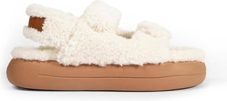 Moon Boot Shearling Sandals