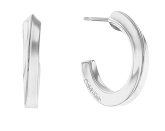 Calvin Klein Creolen für Damen Kollektion TWISTED RING aus Edelstahl - 35000310