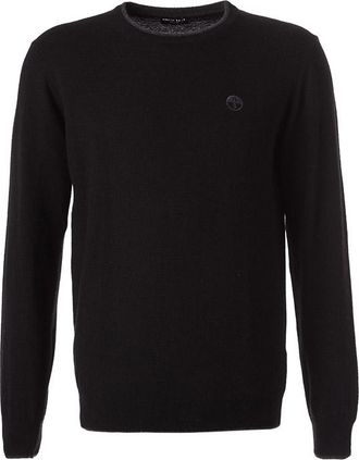 North Sails Herren Pullover schwarz unifarben