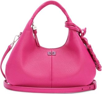 Ganni Femme, Sacs, Rose, Taille: ONE Size Mini Sac Hobo