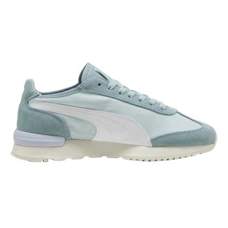 Puma R78 Wind Sneaker f&uuml;r Herren/Damen Unisex, Leder (Blau/Wei&szlig;)