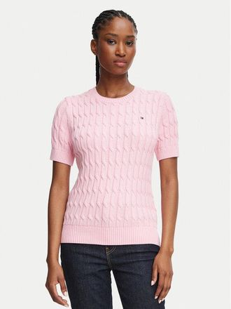 Tommy Hilfiger Pullover WW0WW38744 Rosa Regular Fit