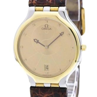 Omega Montre Pre-owned De Ville 396.1016 - Homme - Pre-owned - Jaune - Taille: ONE Size