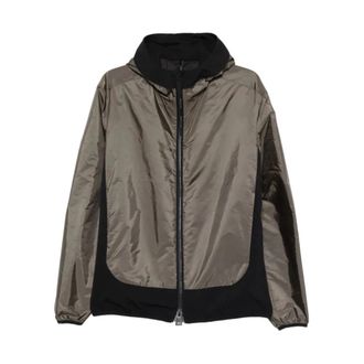 Moncler Galveston Hooded Windbreaker - - Jackets - Herren - Grau - 2XL