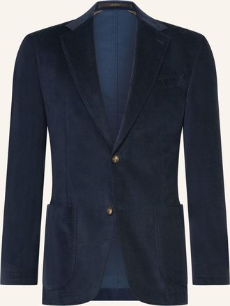 Windsor Windsor. Anzugsakko Giro Shaped Fit Aus Cord blau