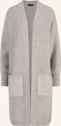 Apart Lange Strickjacke grau