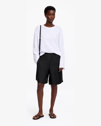 Arket Seidenshorts -Schwarz