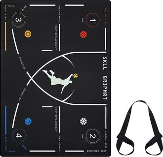 Generic Dribble Basketballmatte, Agilit&auml;tstrainer aus, rutschfest, tragbar, Trainingsmatte f&uuml;r Basketballtraining | zur Entwicklung von Dribble-F&auml;higkeiten un