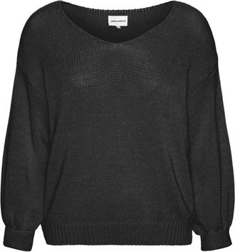 Americandreams Americandreams, Femme, Pulls, Noir, Taille: 42 FR Milana LS Light Cotton