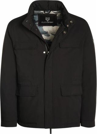 Plein Sport Outdoor-Jacke - - Sport - Herren - Schwarzk - L
