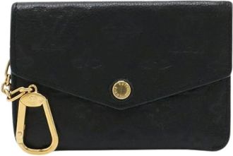 Louis Vuitton Porte-monnaie Monogram Empreinte Pre-owned - Femme - Pre-owned - Noir - Taille: ONE Size