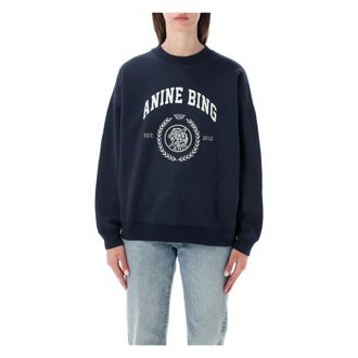 Anine Bing Damen, Sweatshirts & Hoodies, Blau, MGr&ouml;&szlig;e