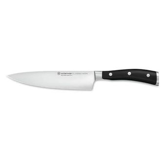 W&uuml;sthof Classic Ikon Kochmesser 18 cm, Schwarz