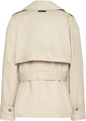 Calvin Klein Trench-coat mi-long en m&eacute;lange de coton