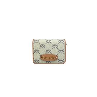 Braccialini Monogram Small Wallet - - Accessories - Damen - Beige - ONE SIZE