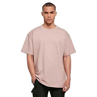 Build Your Brand Homme By102-heavy Oversize Tee T-shirt, Duskrose, XXL EU